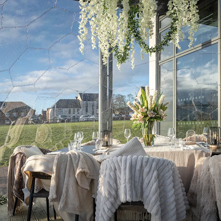 The Heyford Pods. Celebrate in style in The Pods this winter