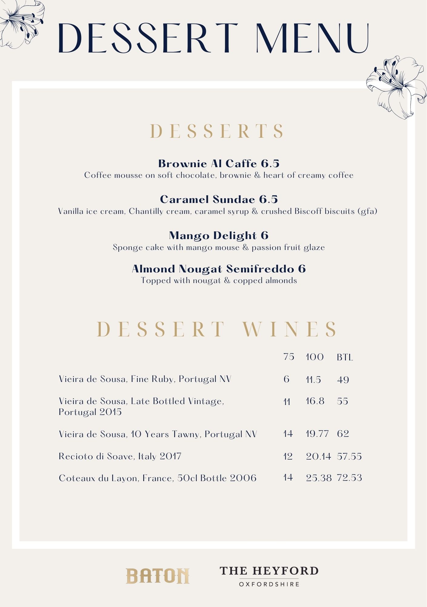 Baton - The Heyford Oxfordshire