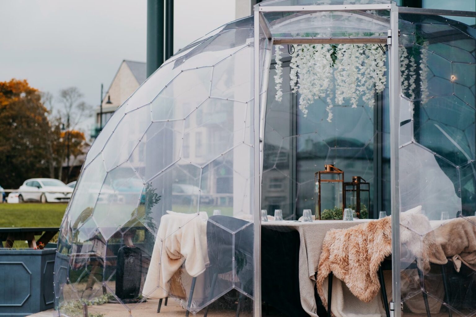 The Heyford Pods. Celebrate in style in The Pods this winter